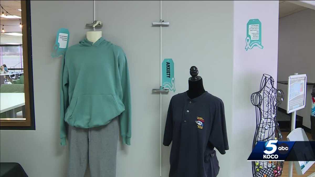 Oklahoma exhibit displays clothes worn by sexual assault survivors