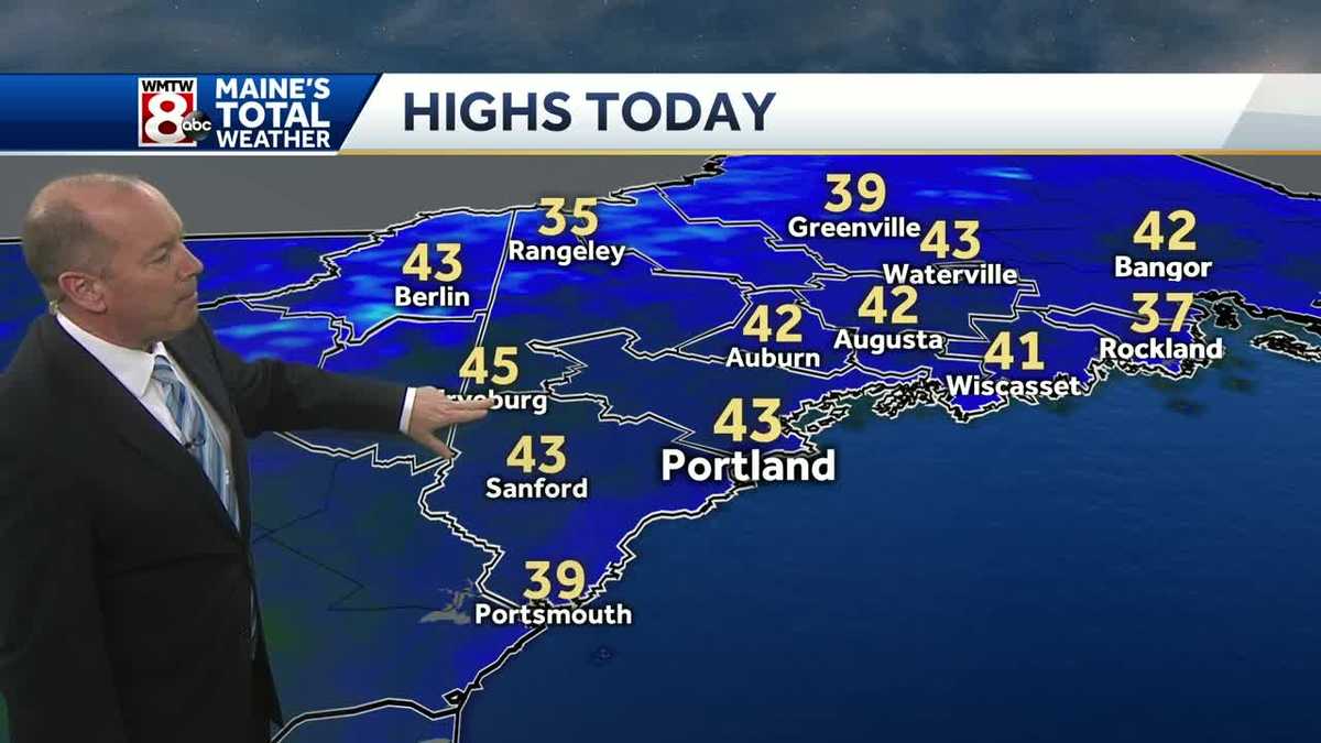 Lots of bright sunshine but chilly again today