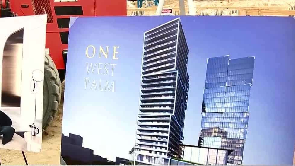 One West Palm holds groundbreaking for tallest towers in county