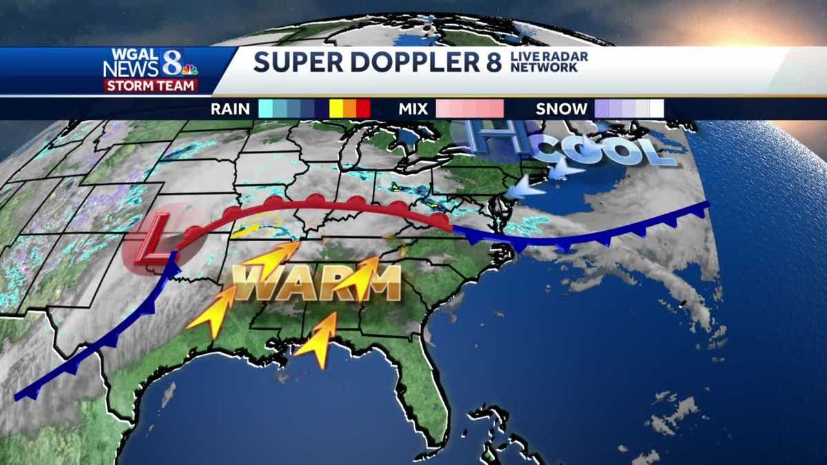 Wet Then Warm This Weekend