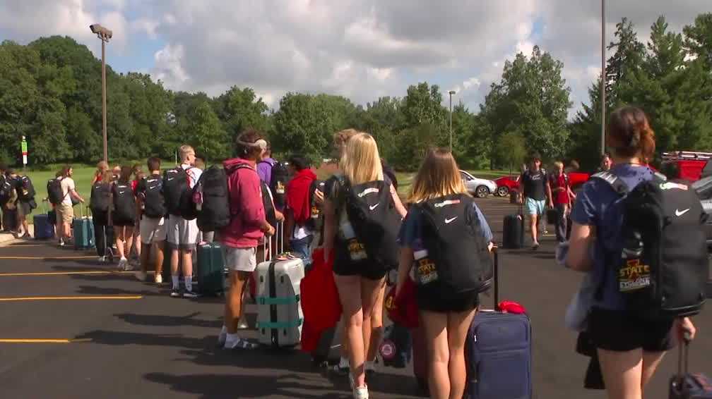 Cyclone Marching Band leaves Ames for Dublin on Wednesday