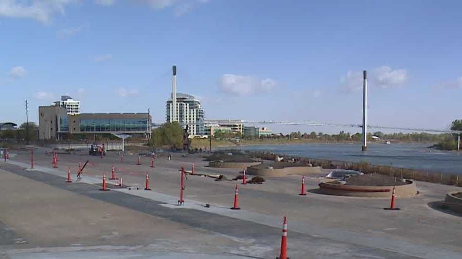 Omaha traffic: Riverfront roads reopening as construction continues