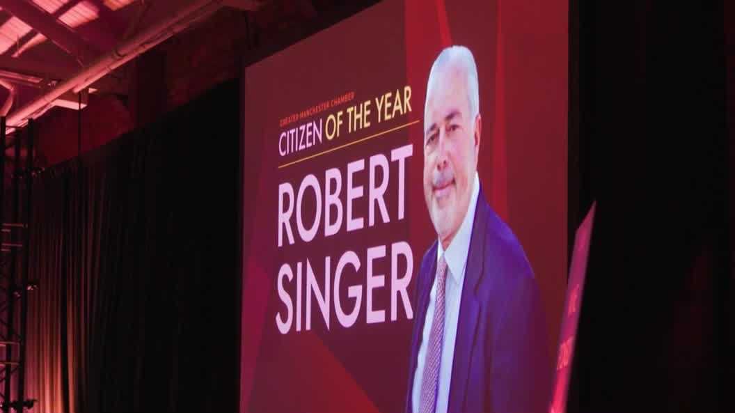 Manchester native Robert Singer recognized as Citizen of the Year