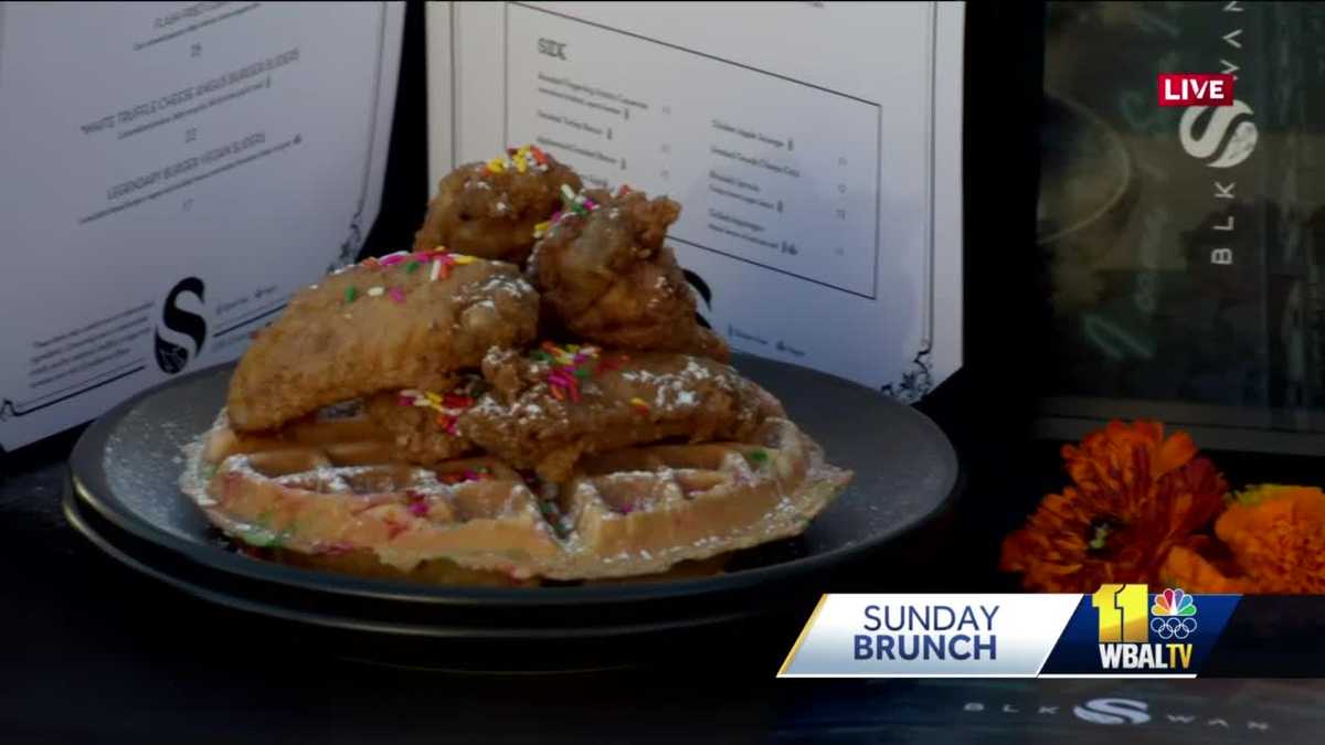 Try the brunch menu at BLK Swan in Baltimore