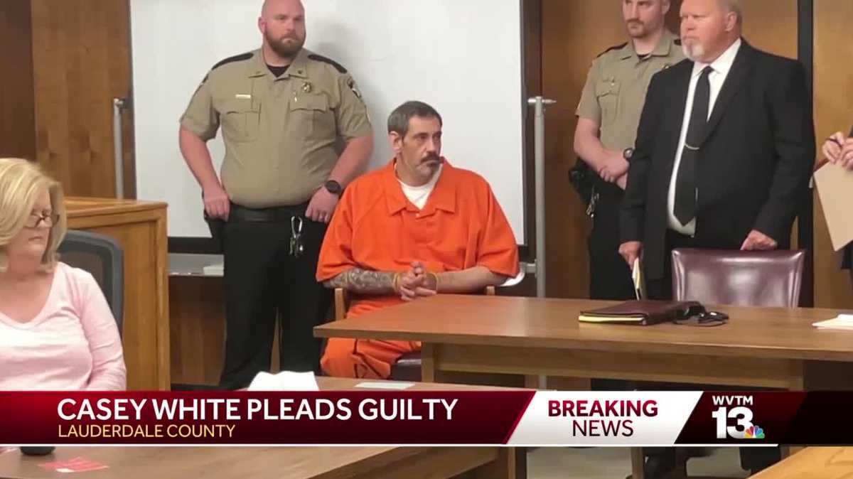 Casey White pleaded guilty to escape charge; sentencing in June