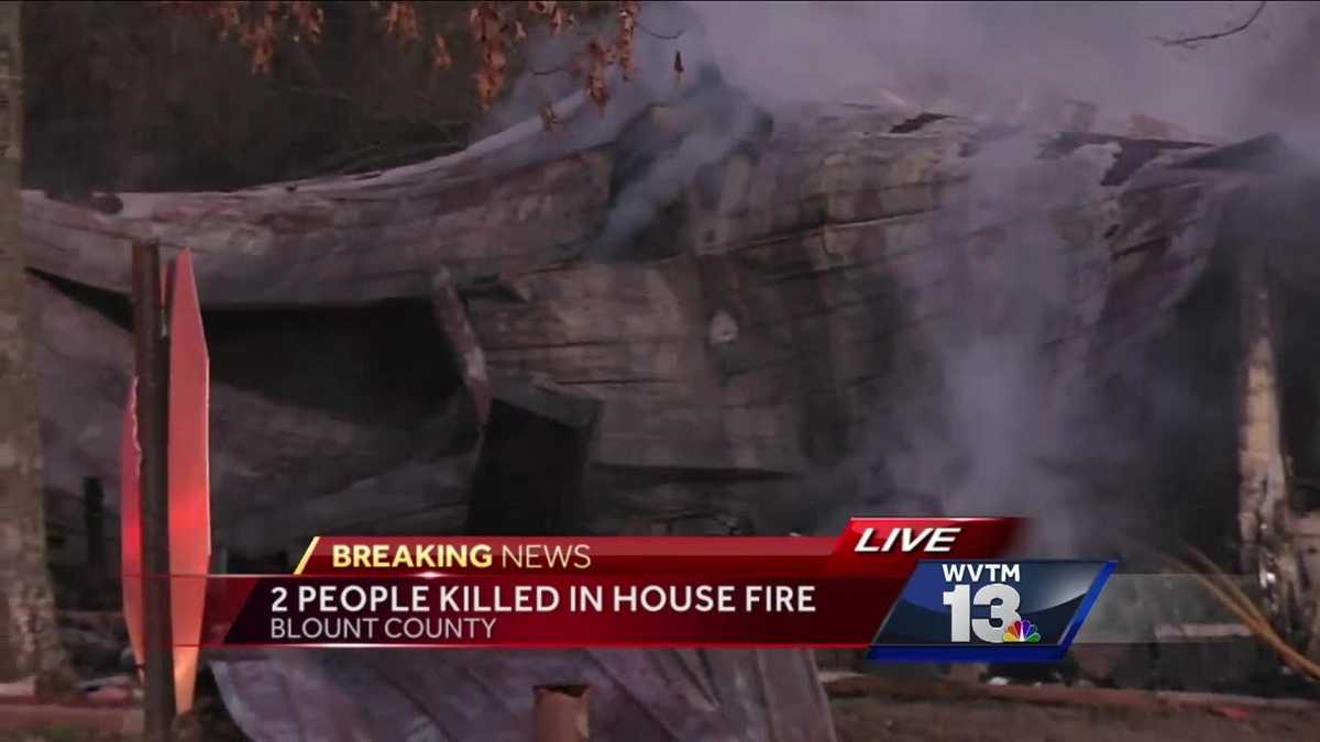 Two killed in Blount County house fire