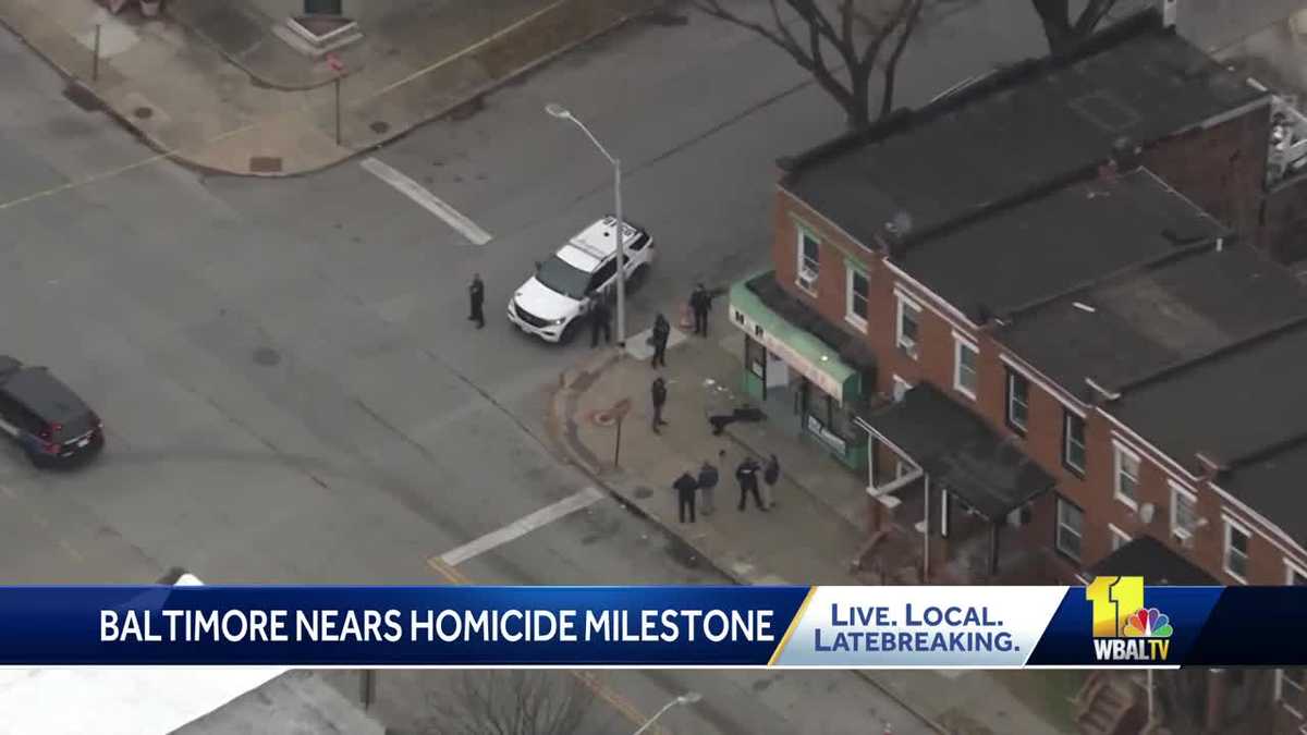 Baltimore City on track less than 300 homicides in 2024