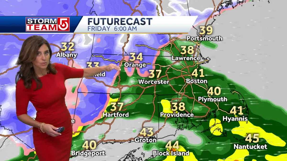 Video: Friday storm to impact, morning and evening commutes