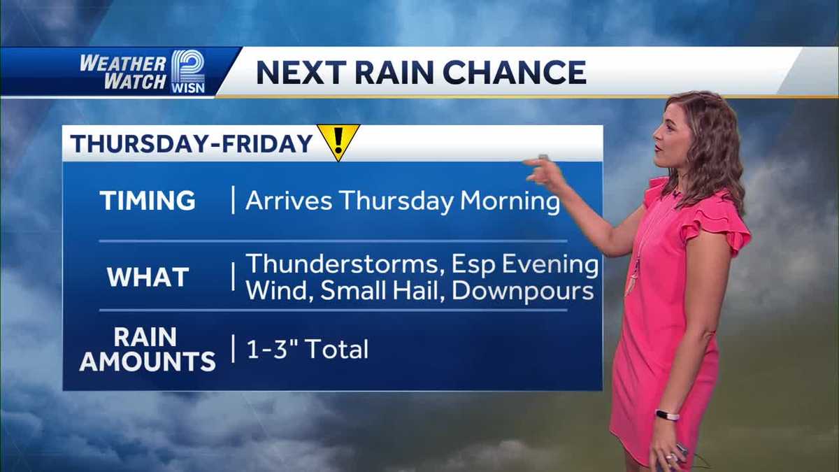 Weather: Tracking Thursday Storm Chances