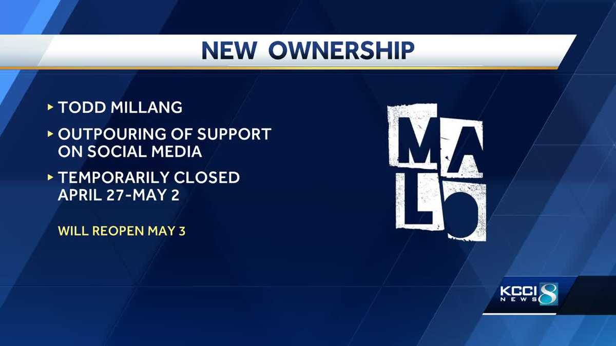 Malo restaurant to reopen under new ownership, management