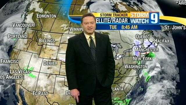Snow continues throughout afternoon