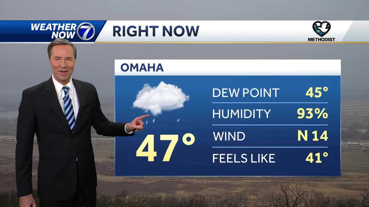 Damp and chilly: April 1 Omaha