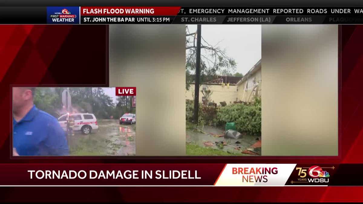 Slidell Councilman talks about mass response after tornado touched down