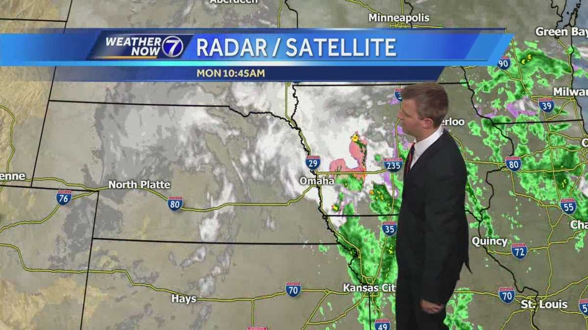 Kyle Gravlin's noon forecast update