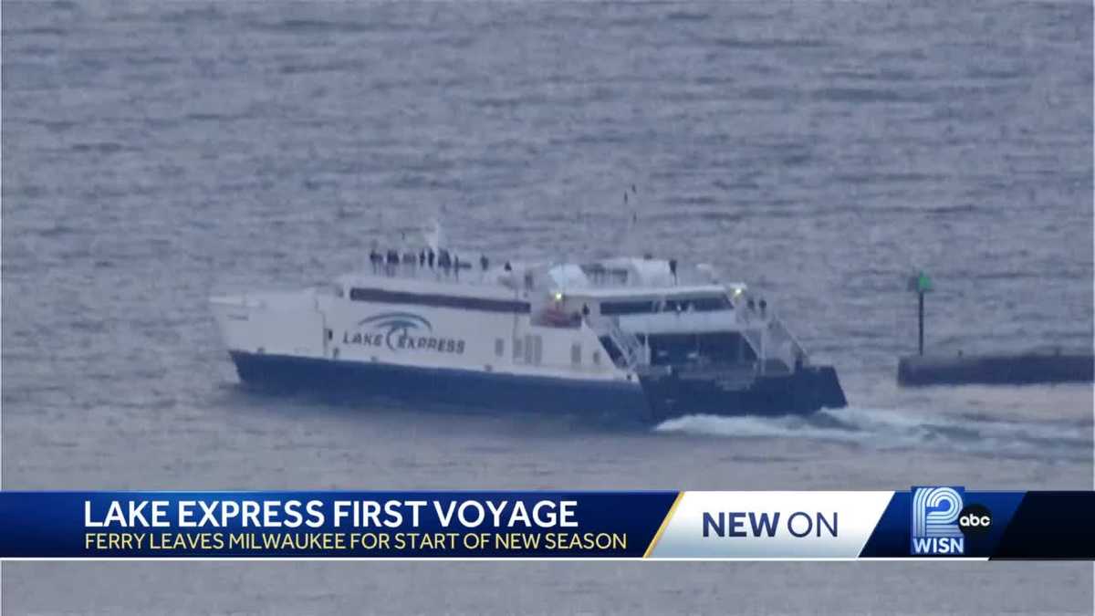 Ferry across Lake Michigan to sail Friday in first voyage of 2024