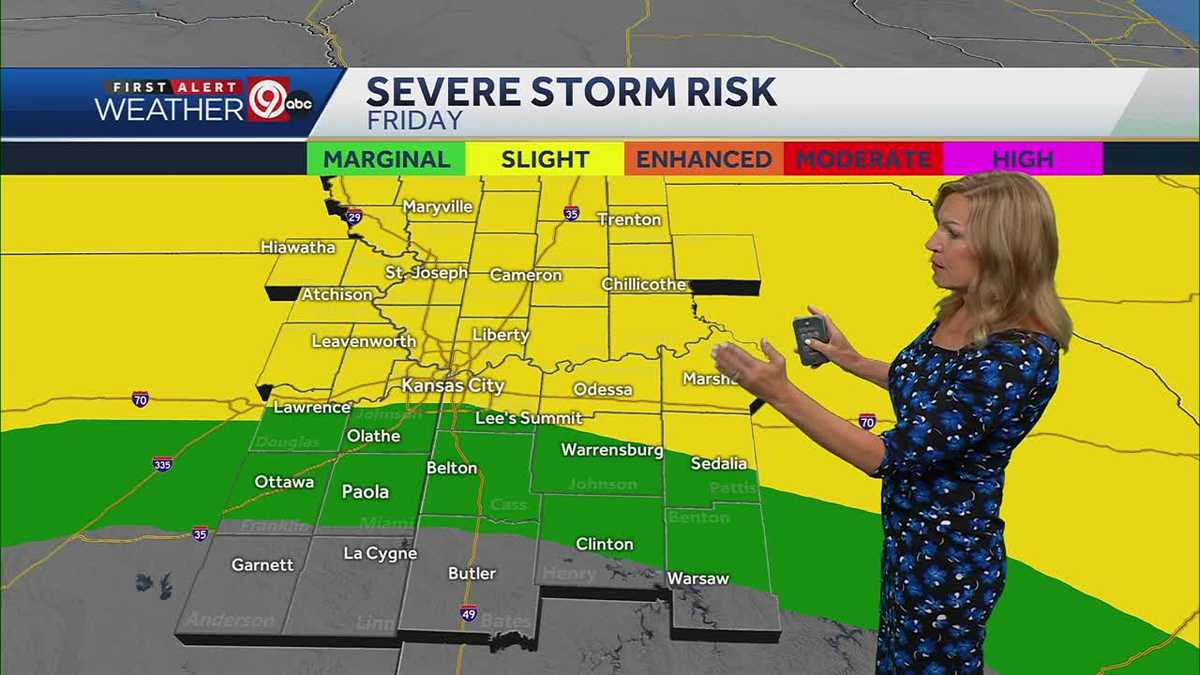 Kansas City forecast to see storms on radar Friday into Saturday