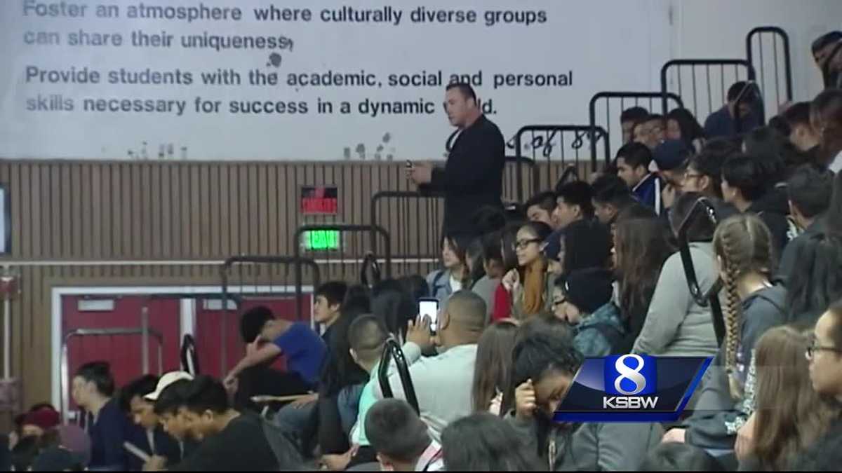 Seaside high school rolled out a new anti-bullying campaign