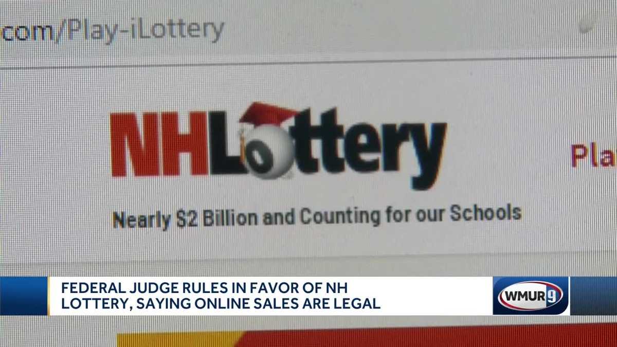 Federal judge rules in favor of NH Lottery, saying online sales legal Federal judge rules in favor of NH Lottery, saying online sales legal