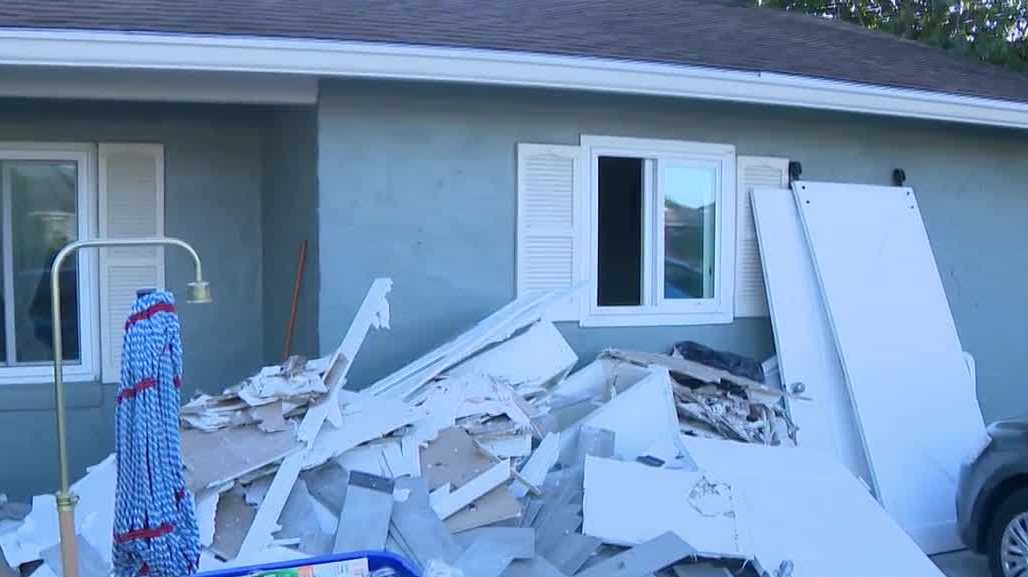 Young couple's Edgewater home floods for third time in a year