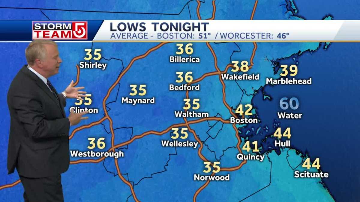Video: Frost possible across many parts of Mass.