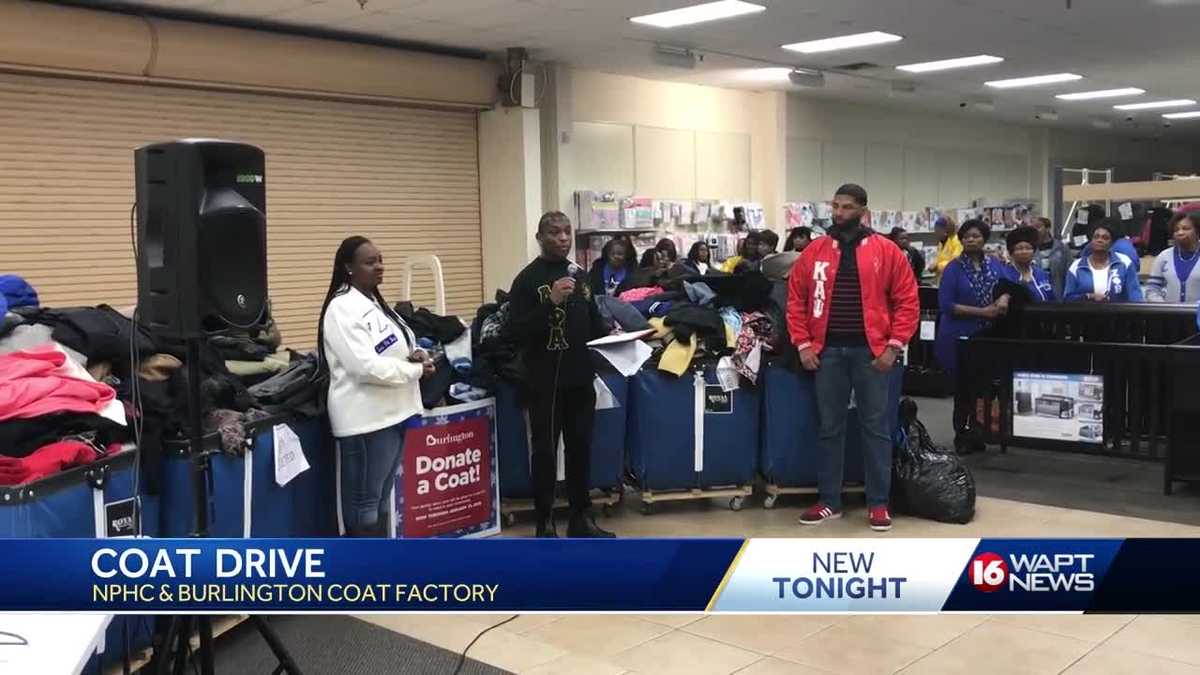 Huge turnout for annual coat drive