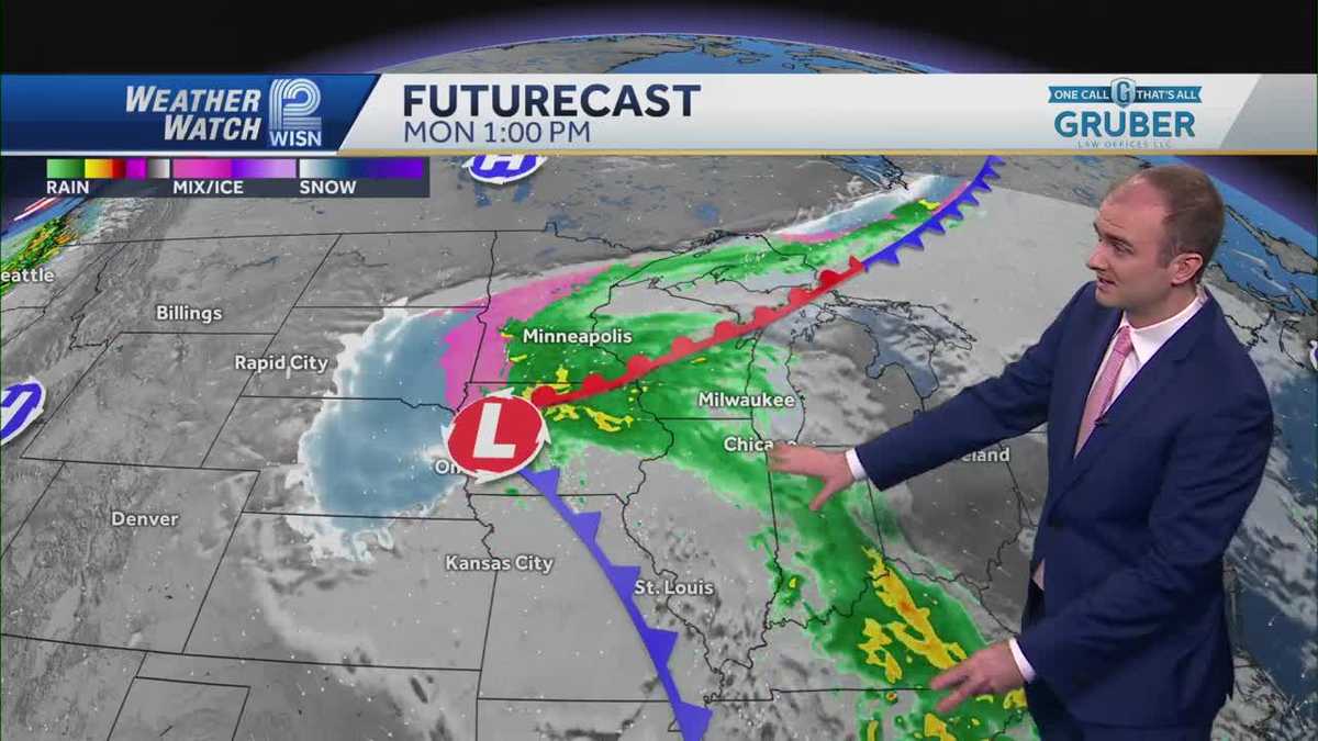 Weather Watch 12: Rainy and mild Christmas Day