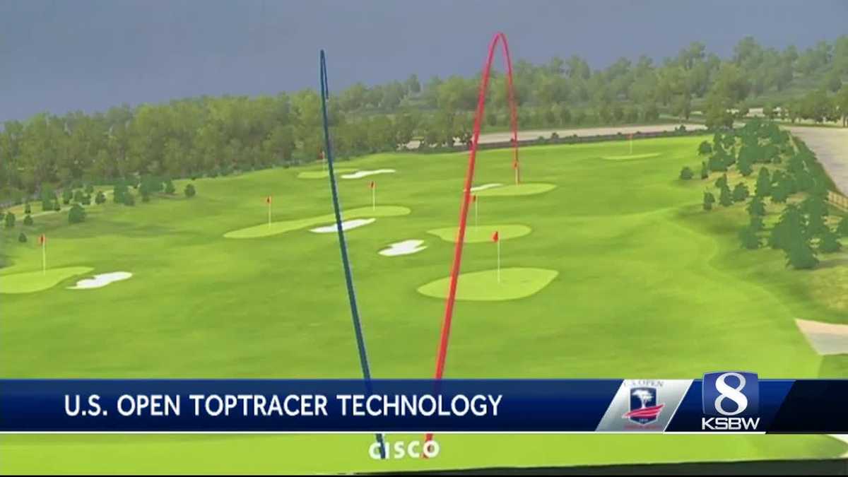 New tech tracks flight path of US Open golf balls