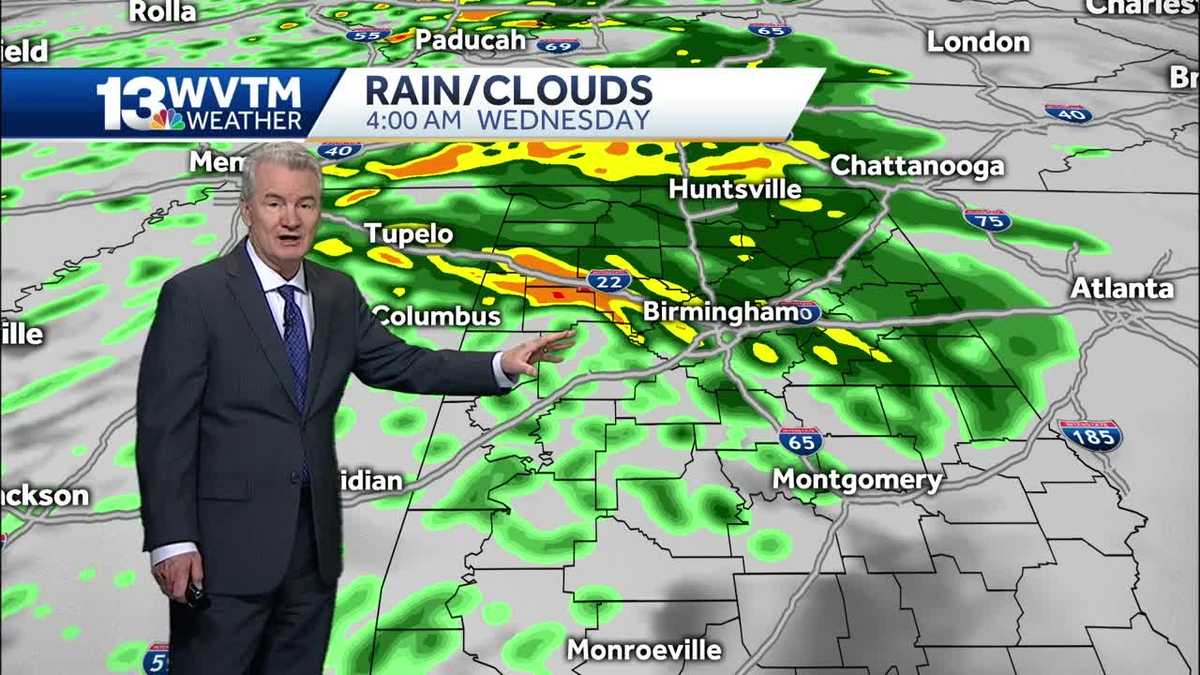 Brief break from the rain