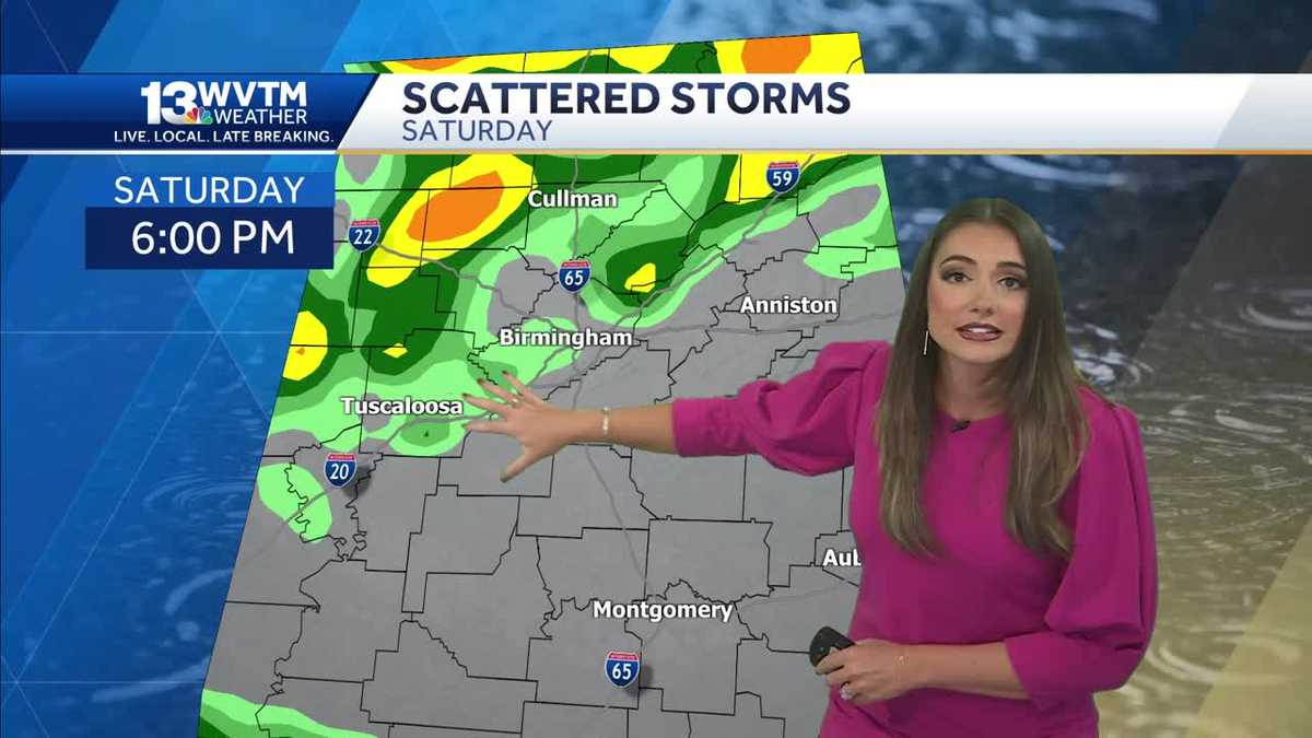Alabama weather: hot, humidity returning, some rain this weekend