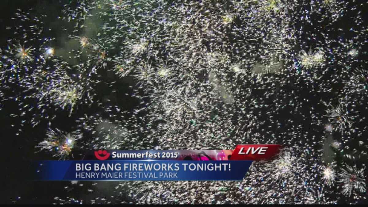 Big Bang fireworks go off tonight!
