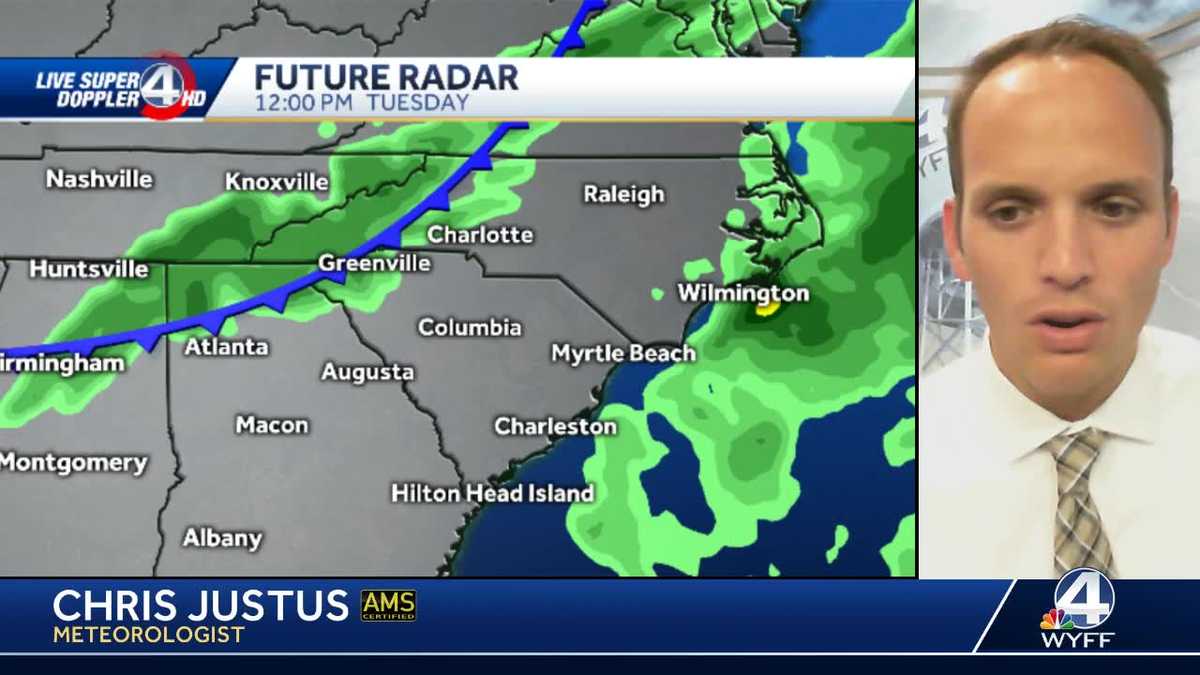 Videocast: Scattered rain on the way