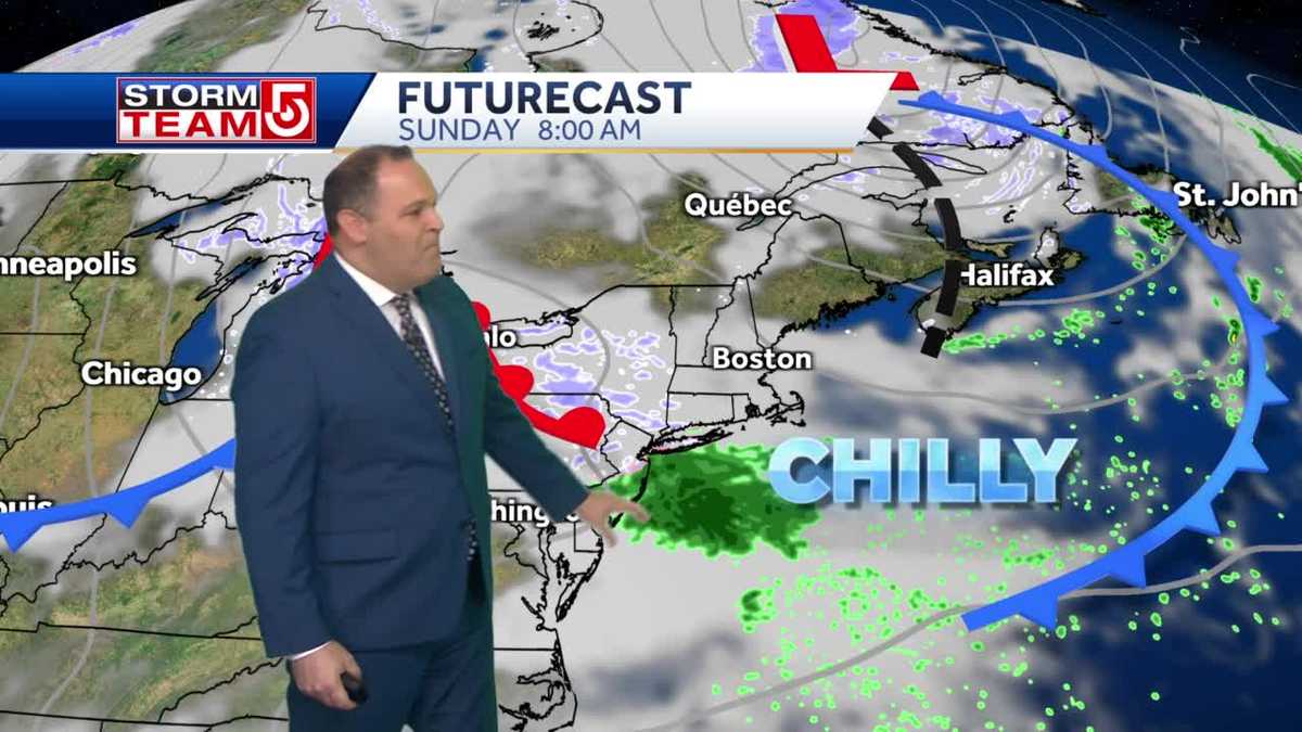 Video: Cold, blustery start to weekend