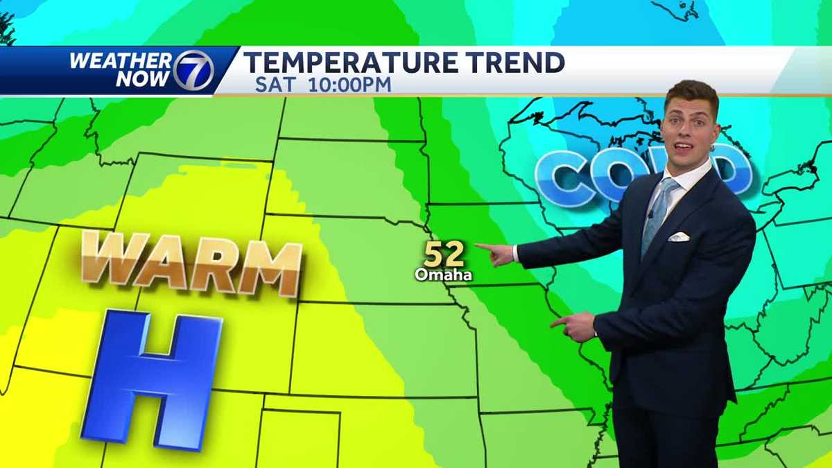Saturday, March 9th: Say hello to warmer air