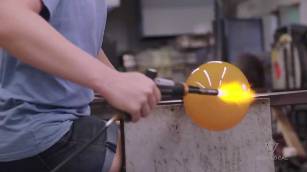 Learn the process of glassmaking at a lesser-known Cambridge school