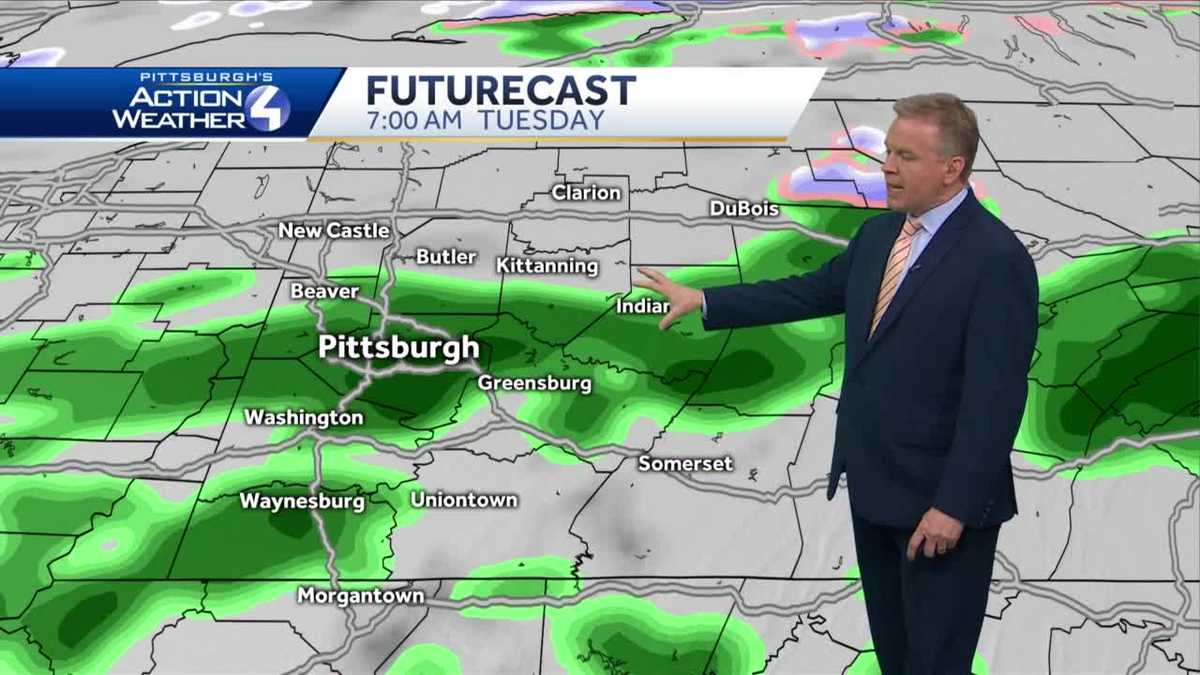 Rain returns: Pittsburgh to see rain showers Monday night and into ...
