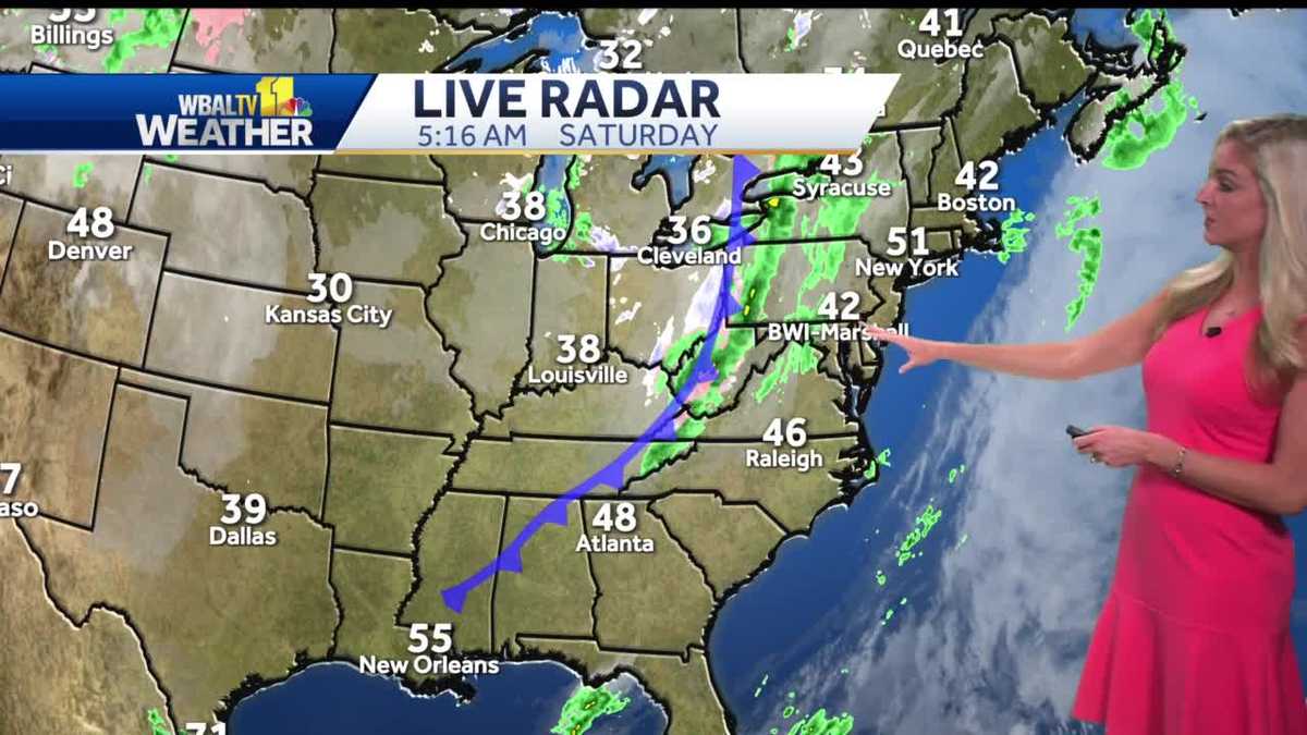 Showers Possible Saturday Morning