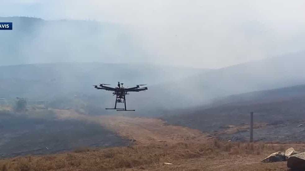 UC Davis researchers look into drones to detect wildfires faster
