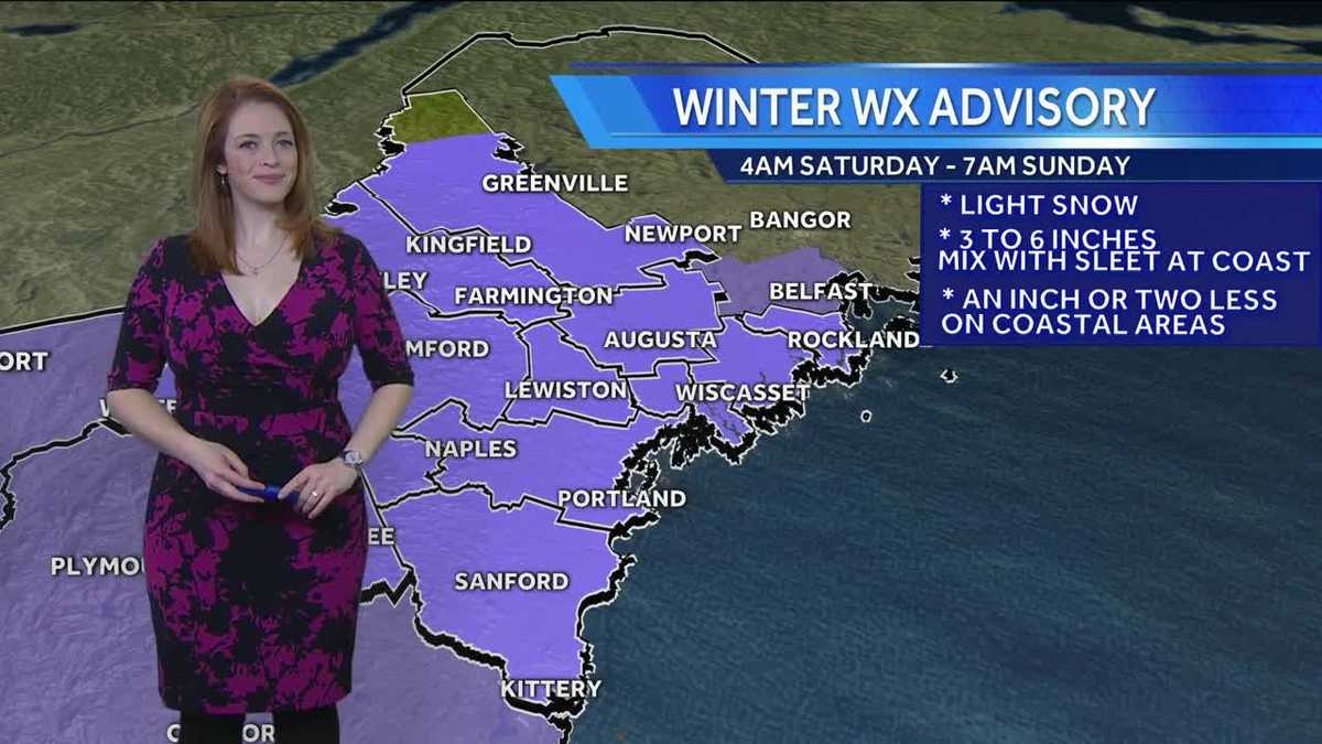 Mallory's Friday Morning Weather Forecast