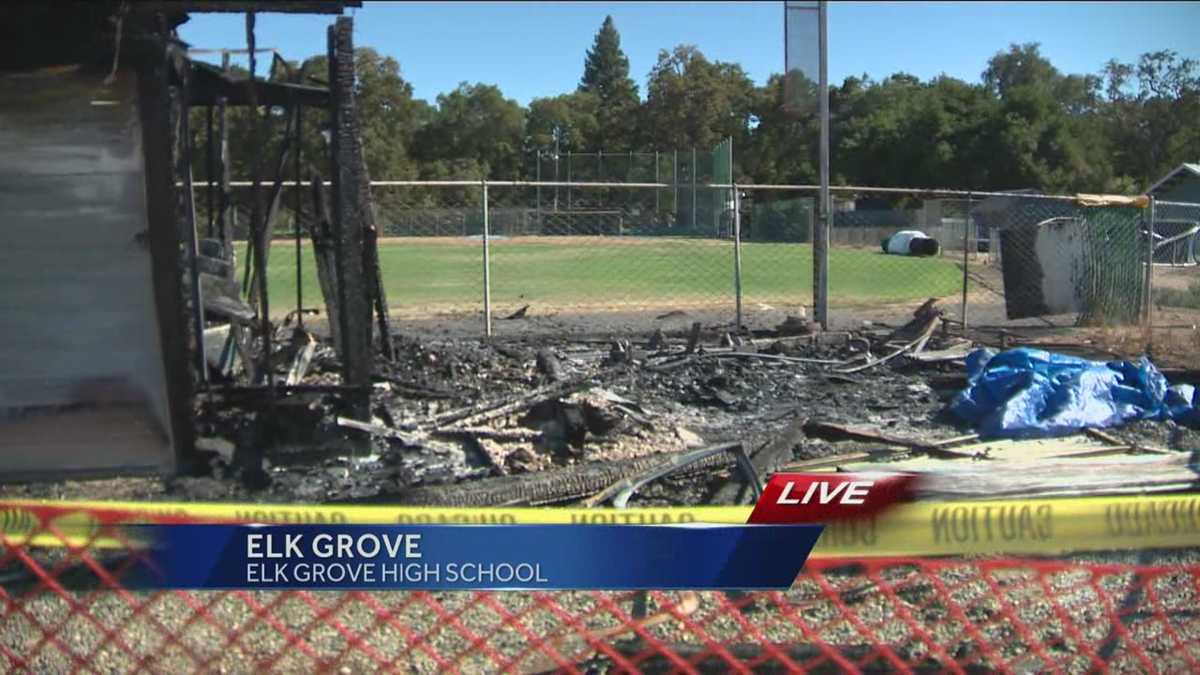 Fire at Elk Grove High School ruled arson