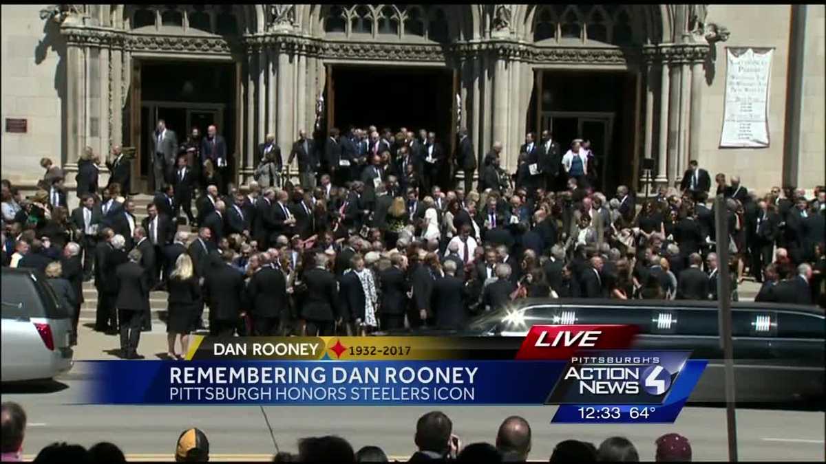 Farewell to an Icon: Coverage of Dan Rooney's funeral
