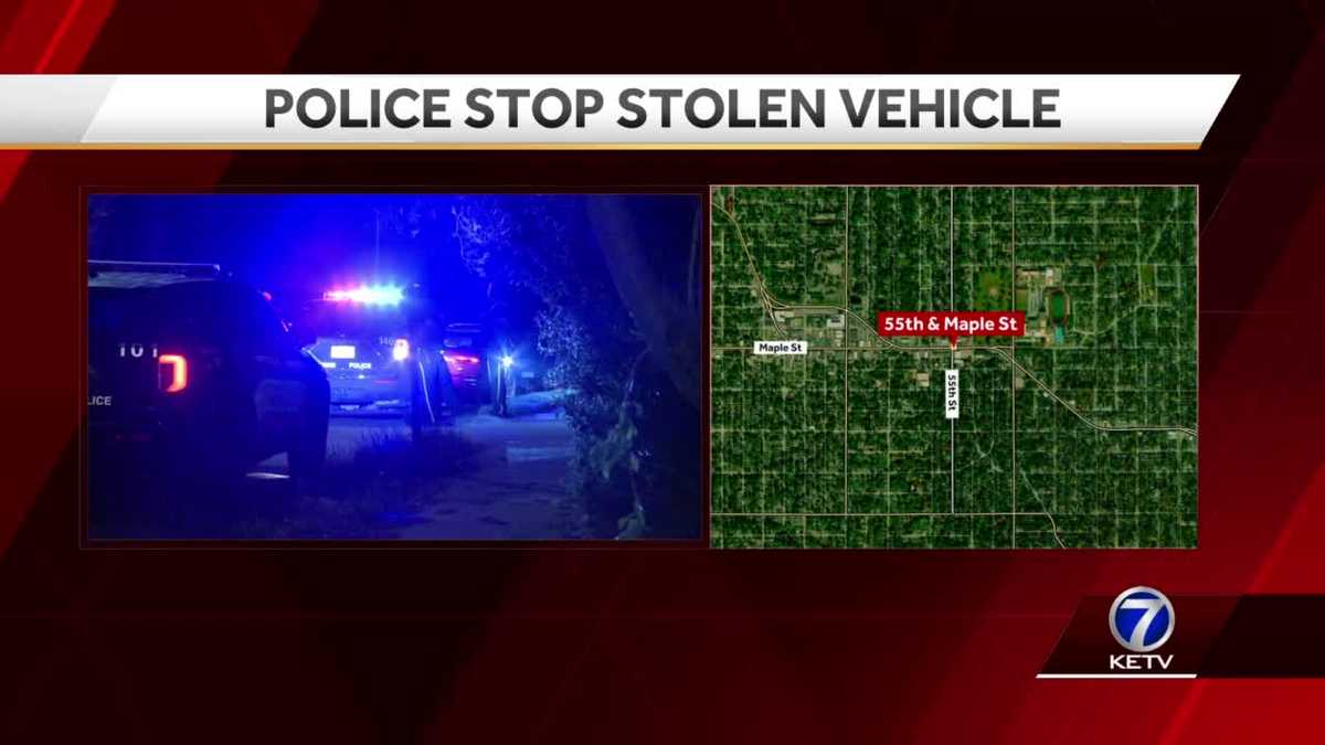 Omaha police use helicopter, stop sticks to end stolen vehicle pursuit