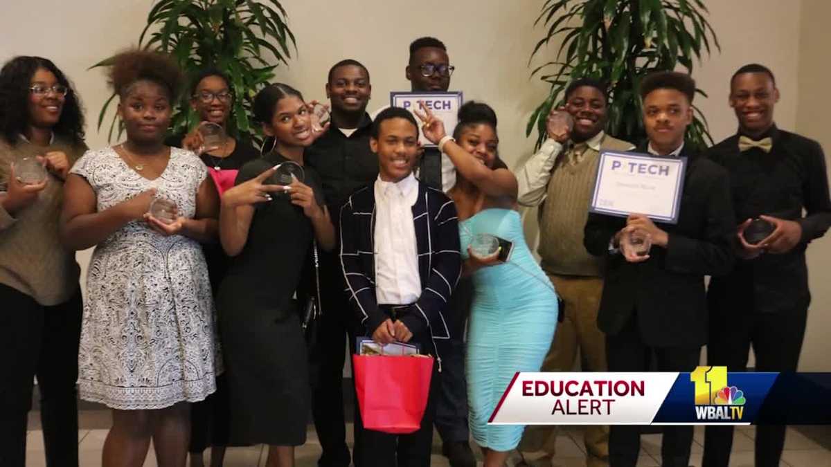 Maryland's first P-TECH class to graduate shares accomplishments