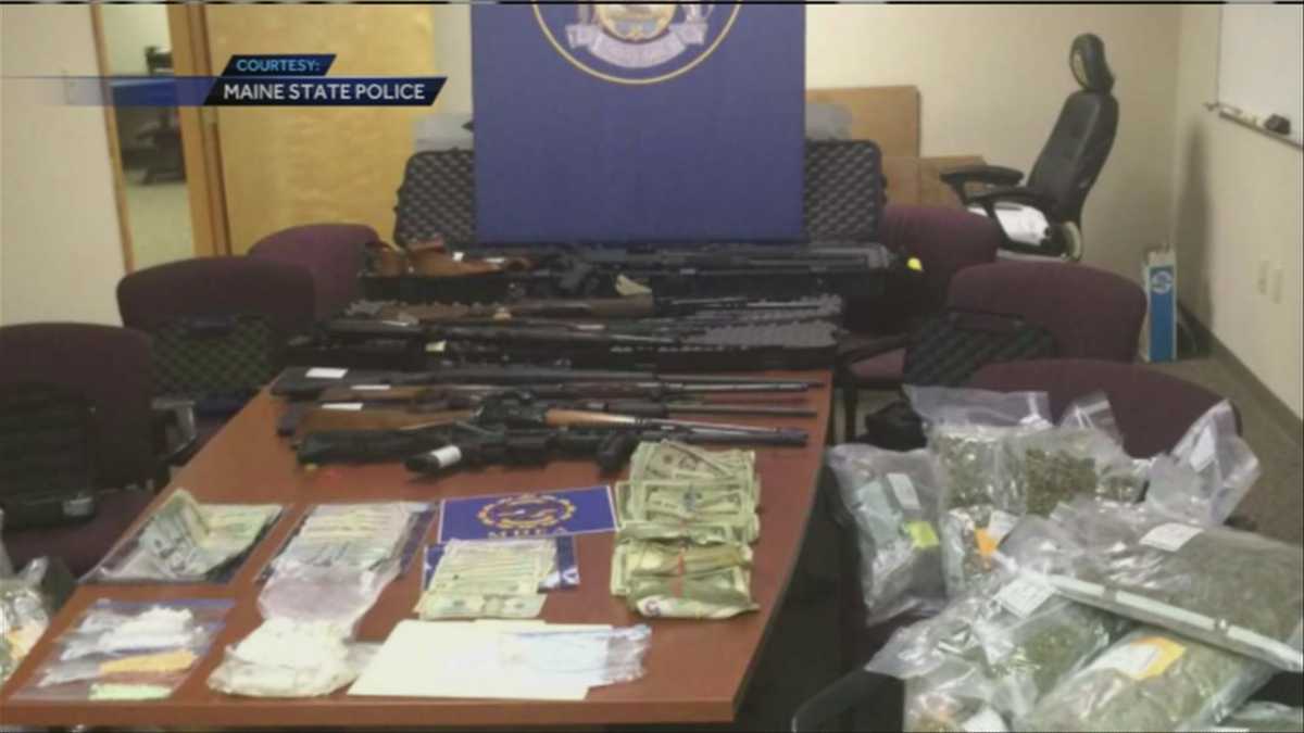 Bust Nets 200000 In Drugs Guns Cash