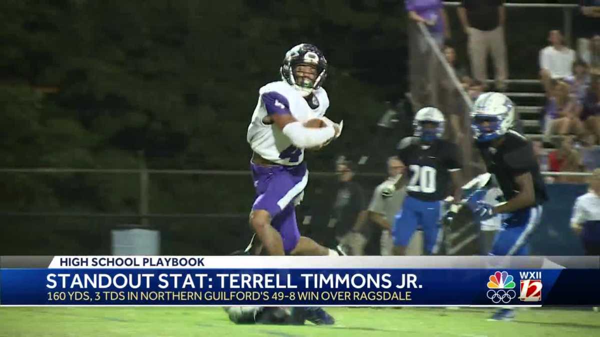 Standout Stat, Week 5: Northern Guilford's Terrell Timmons Jr.