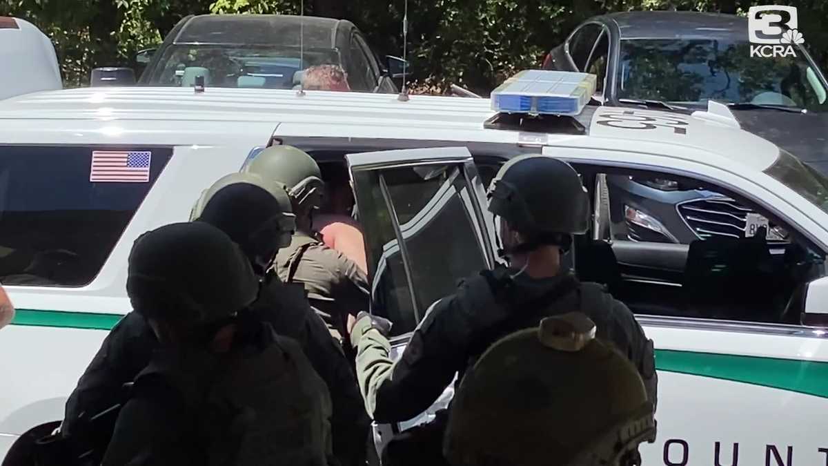 Watch: Roseville murder suspect Eric Abril taken into custody