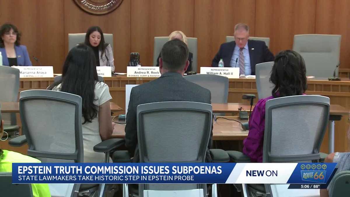 New Mexico 'Truth Commission' issues subpoenas in Epstein investigation