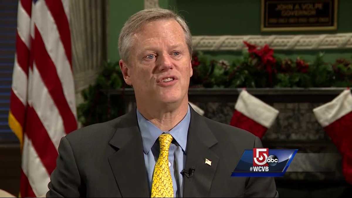 Gov. Baker reacts to Senate president stepping aside