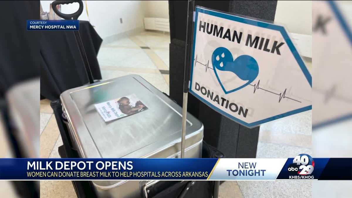 Mercy Hospital NWA opens milk depot
