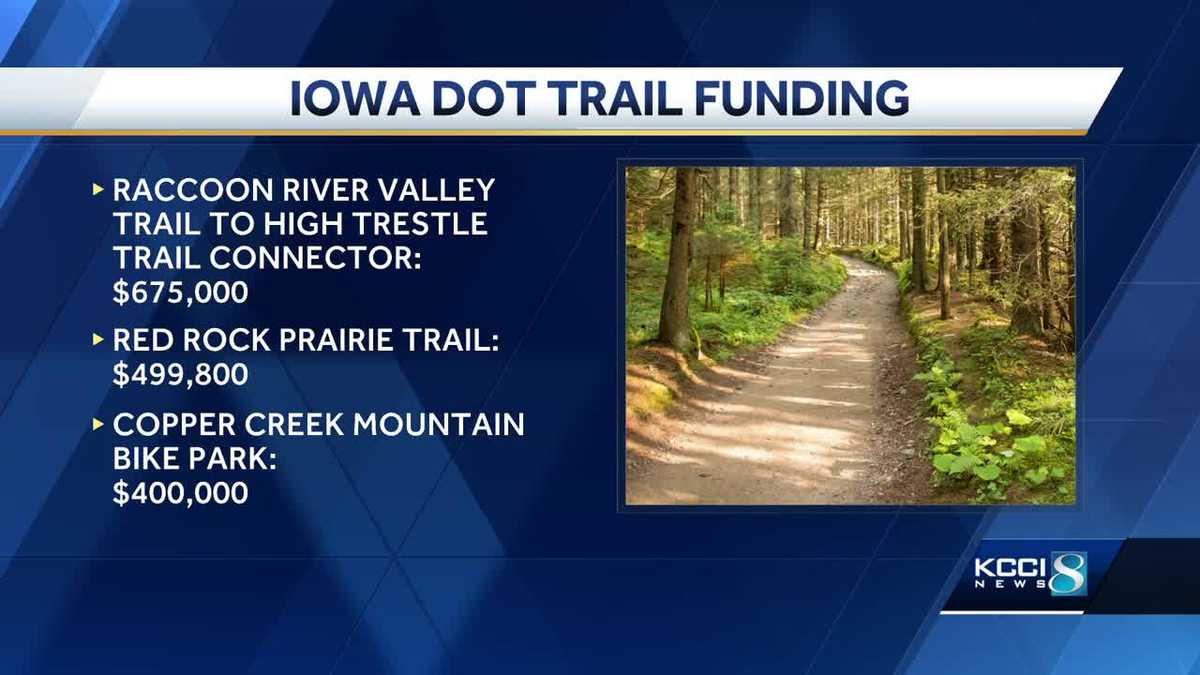 3 central Iowa trail projects get DOT funding approved