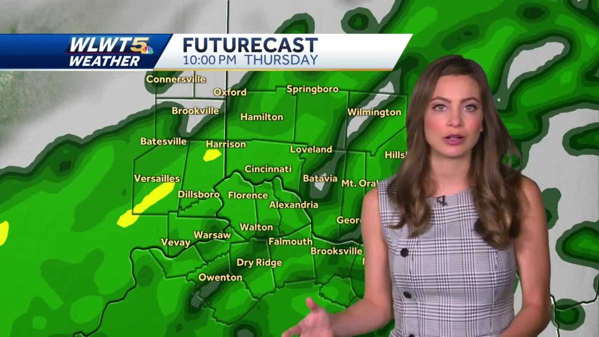 Soaking rain moves in overnight, lasts Thursday
